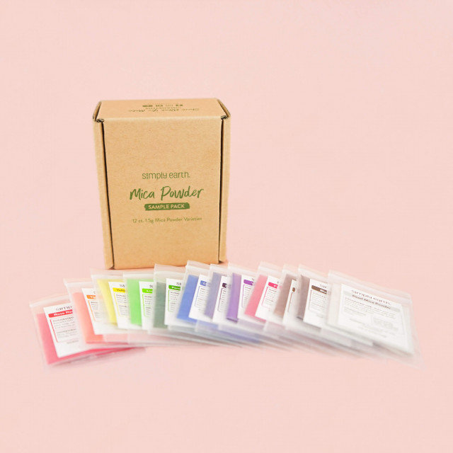 Simply Earth | Mica Powder Sample Pack (Set of 12)