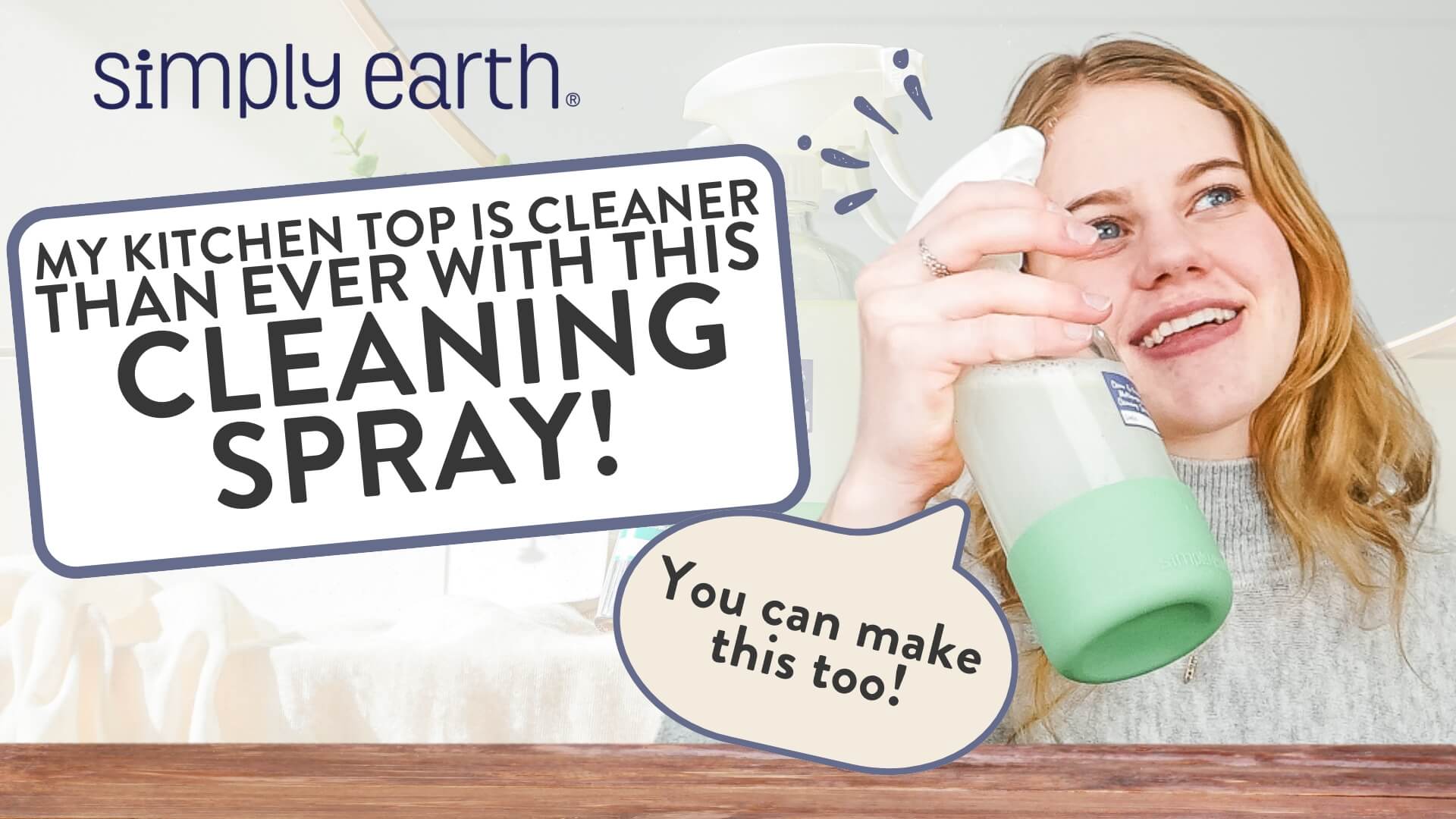 Simply Earth | Clean And Fresh Cleaning Spray Recipe Box