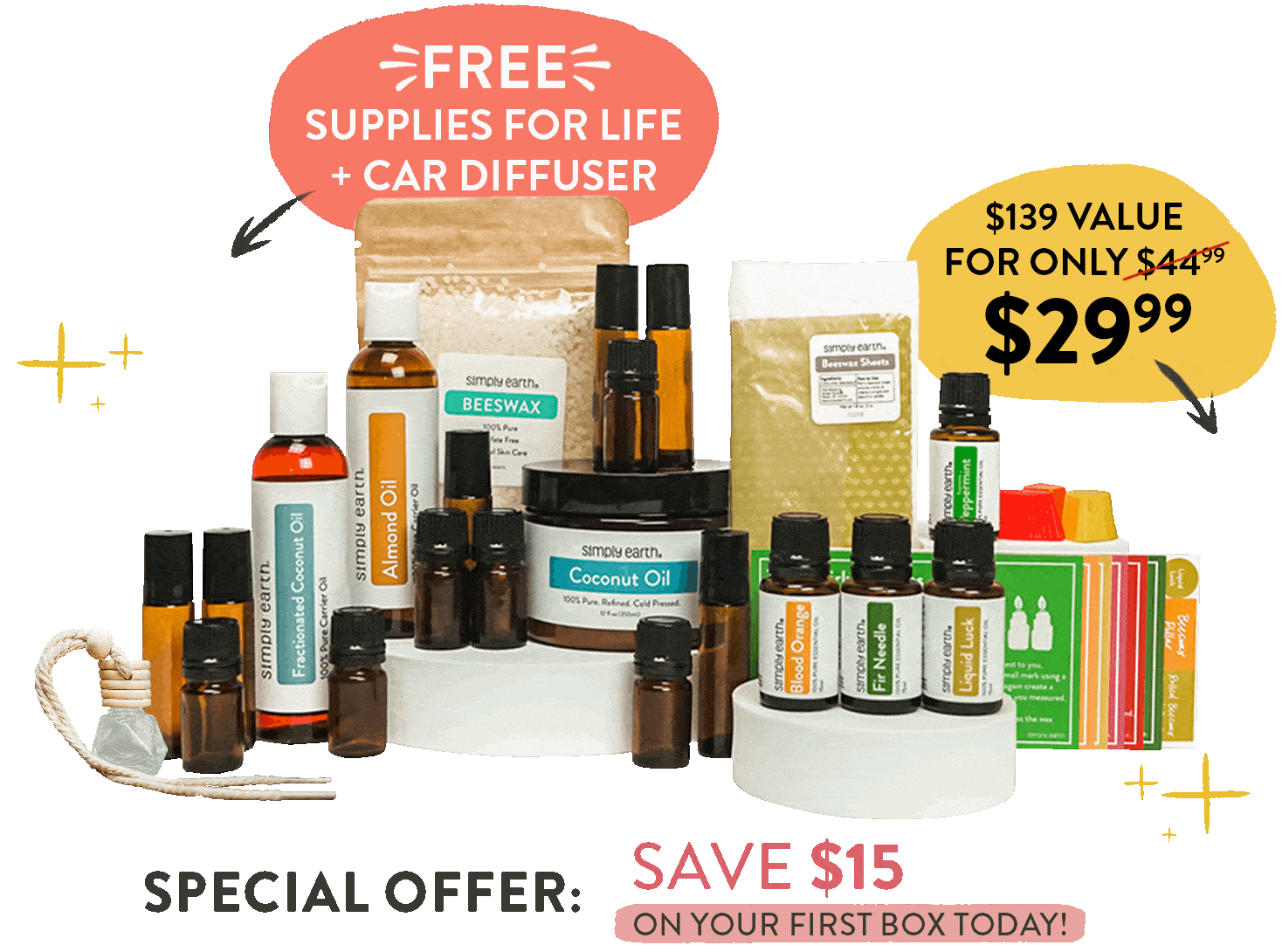 Simply Earth Essential Oil Recipe Box
